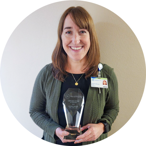 Healthicity Names Johanna Brown as the Inaugural Compliance Officer of the Year